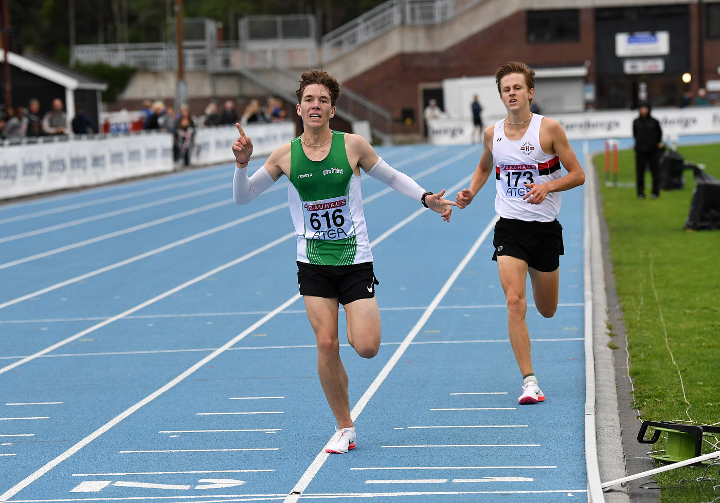 Dubbla svenska mästerskap avgjordes i helgen - Göteborgs Friidrottsförbund